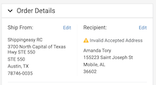 Invalid Addresses - Use Anyway or Auto-Correct | Guide – ShippingEasy