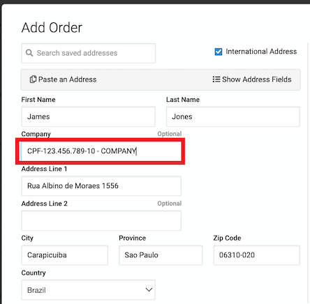 Brazil Shipments Require CPF Tax ID as of January 1, 2020 | Overview ...