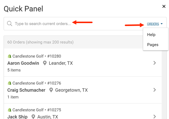 ShippingEasy Quick Panel – ShippingEasy