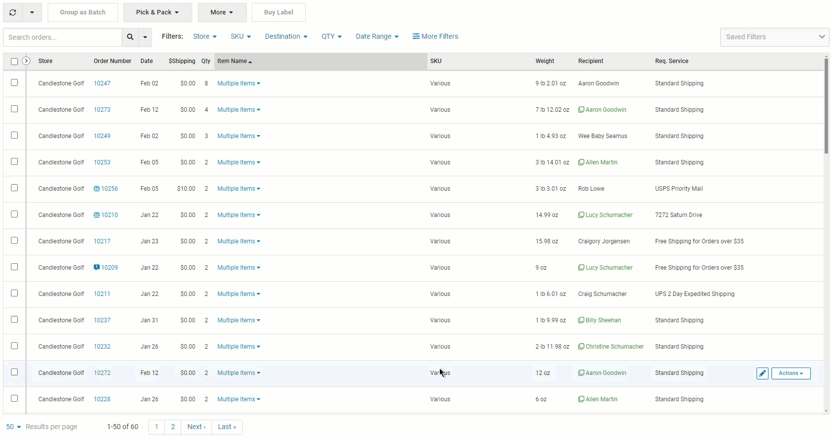 ShippingEasy Quick Panel – ShippingEasy