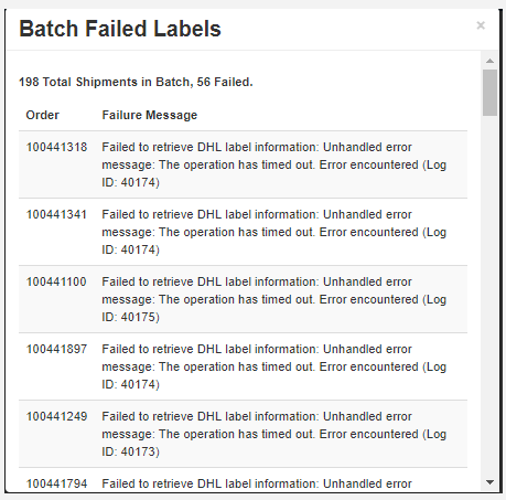 Batching Labels and Shipments | FAQs – ShippingEasy